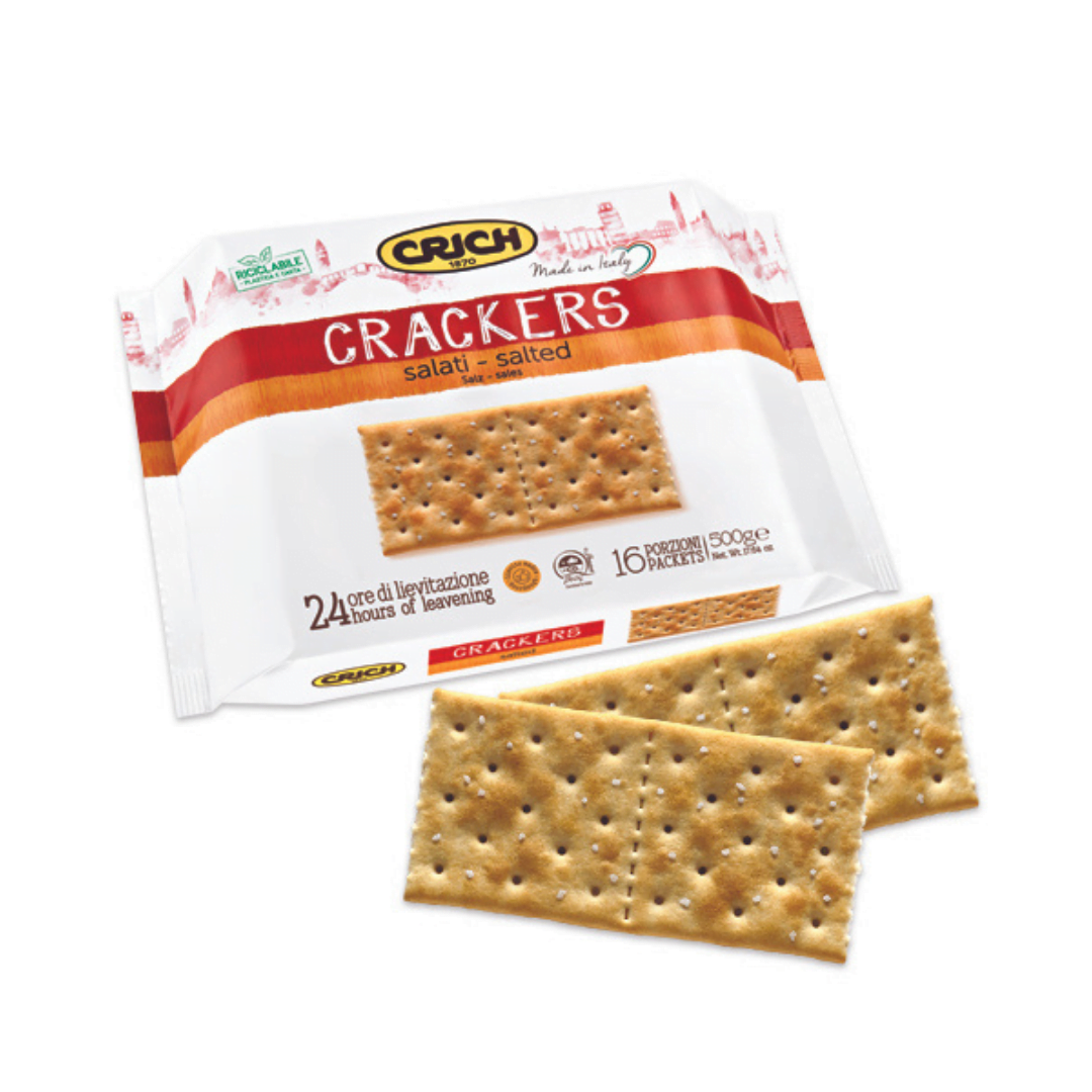 Crich Crackers Salati-salted - קרקרים מלוחים - ChocolateWorld
