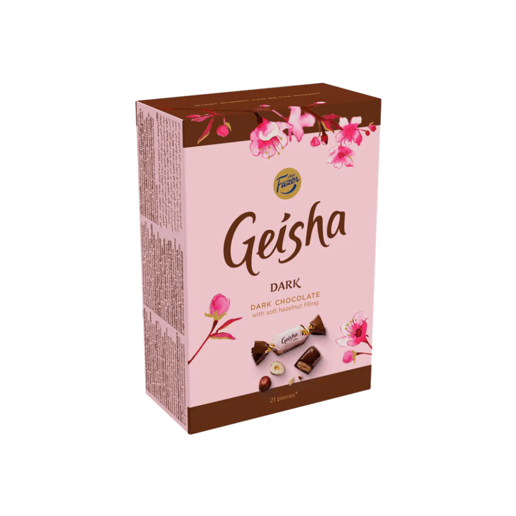 Fazer Geisha Dark Chocolate - ChocolateWorld